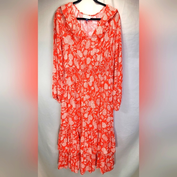 Universal Thread | Dresses | Universal Threads Ruffle Maxi Dress | Poshmark